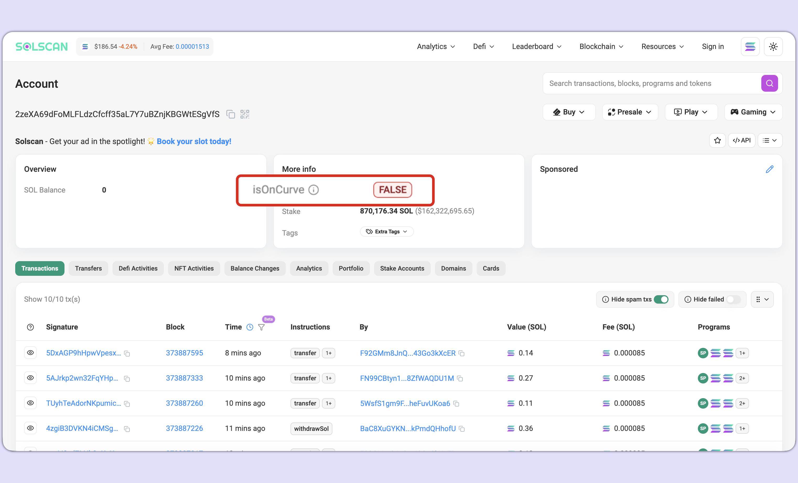 About on-curve and off-curve addresses on Solana – Phantom