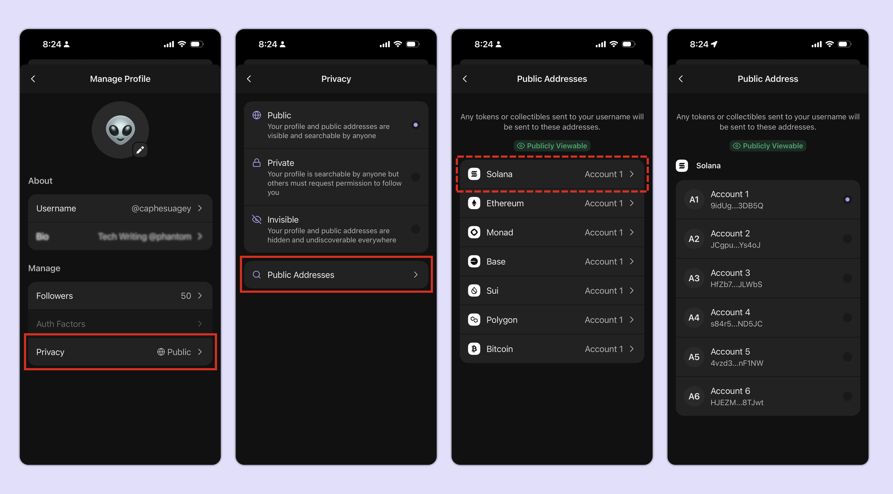 How to fix a Phantom username that points to the wrong address – Phantom